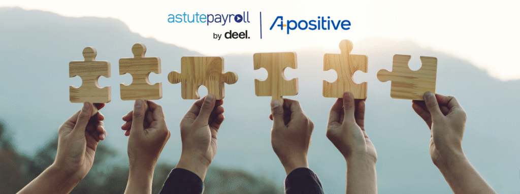 Astute Payroll & APositive Partner Support Recruitment Agency Growth